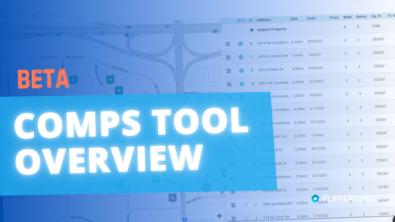 Comps Tool | FlipperForce Knowledge Base